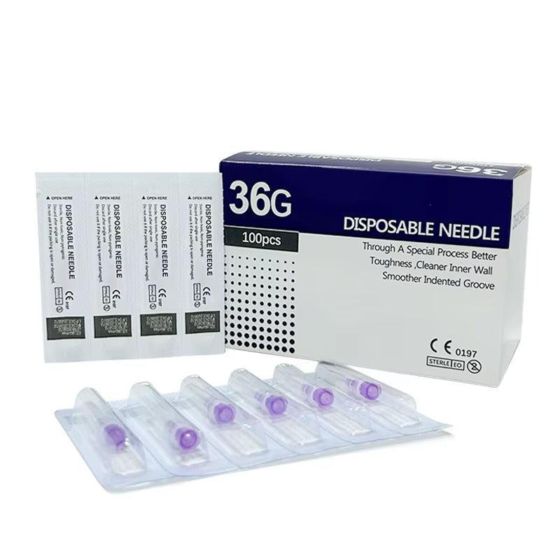 Disposable 36G 4mm Mesotherapy Needle - 100 Box | Wholesale – FILLERFY